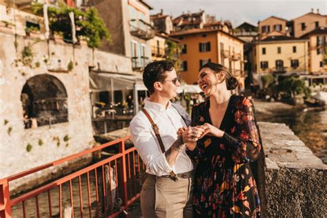Authentic Photography For Same Sex Proposal In Varenna Italy