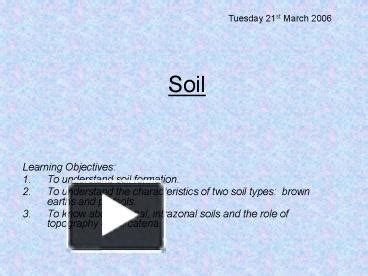 PPT Soil PowerPoint Presentation Free To View Id F Ad ZDc Z