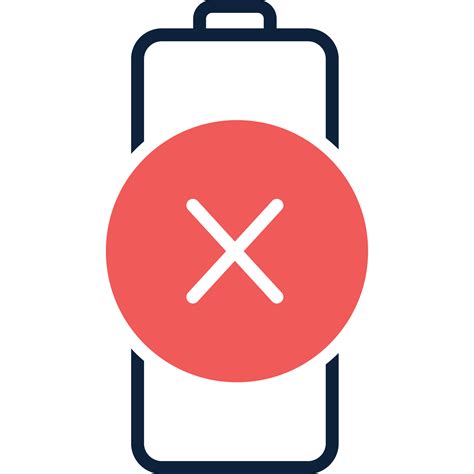Free Icono De Error De Carga De La Batería 16458190 Png With