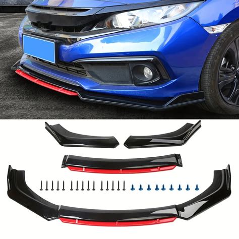 Venta De Labio Divisor Del Parachoques Delantero Universal Del Automóvil Kit De Carrocería