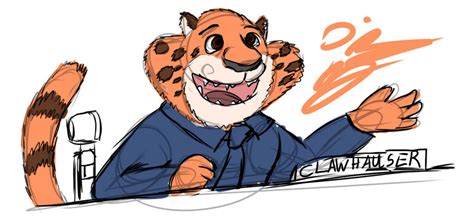Officer Clawhauser By Akirakeoro On Deviantart