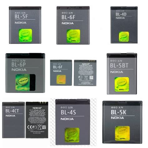 Jual Baterai Hp Nokia Bl 6f Bl 4d Bl 5f Bl 4j Bl 5bt Bl 4ct Bl 4s Bl