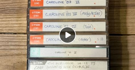 Stevie Lane Cassettes 3 Opng Day 20 08 83 Andy Archer By Radio Caroline