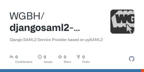 github wgbh djangosaml2 debug django saml2 service provider based on