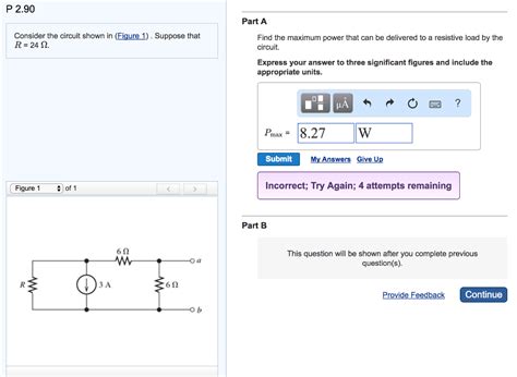 Solved P 2 90 Part A Consider The Circuit Shown In Figure