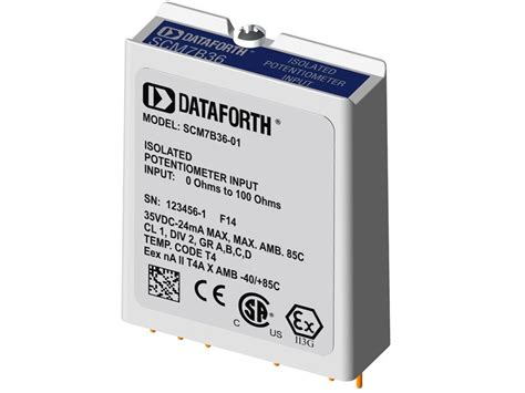Scm7b36 02 Signal Conditionertransmitter By Dataforth