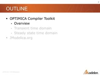 Optimica Compiler Toolkit Overview PPTX Programming Languages Computing