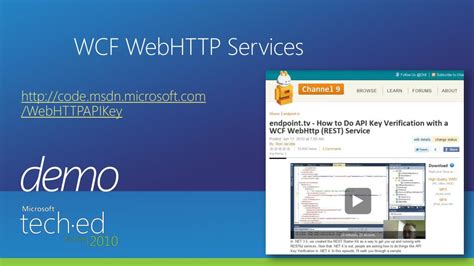 Ppt Wcf The Unified Services Programming Model For Soap Rest Data