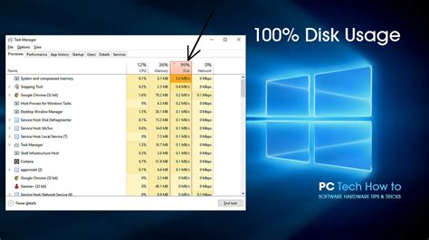 How To Fix 100 Disk Usage Windows 10 Youtube