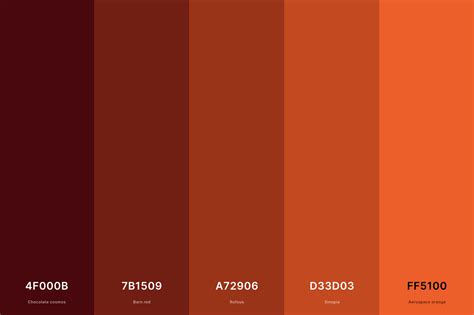 Best 12 25 Best Orange Color Palettes With Names And Hex Codes Artofit