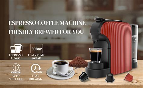 Espresso Machine Coffee Machine Programmable Buttons For Espresso And Lungo