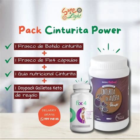 Peso Y Salud Pack Cinturita Power Rappi