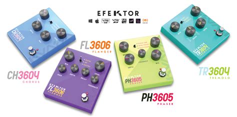 Kuassa Follows Up With Efektor Modulation Pedal Emulations Kuassa