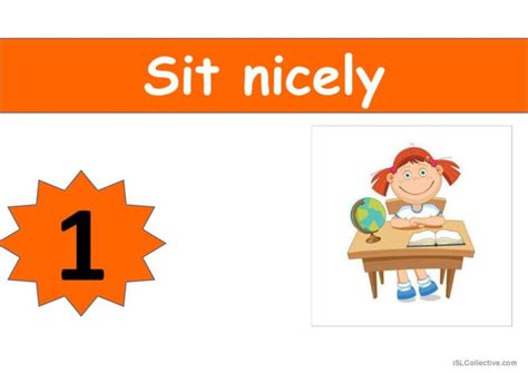 Esl Classroom Rules General Vocabula… English Esl Powerpoints