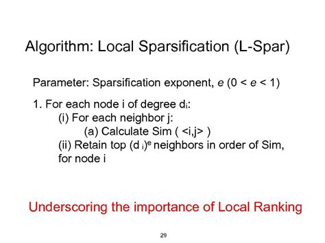 Local Sparsification For Scalable Module Identification In Networks