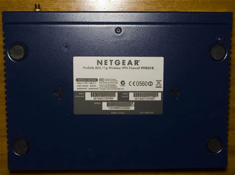 Inside The Netgear Fvg318 Prosafe 802 11g Wireless Vpn Firewall 2005 « Insidegadgets