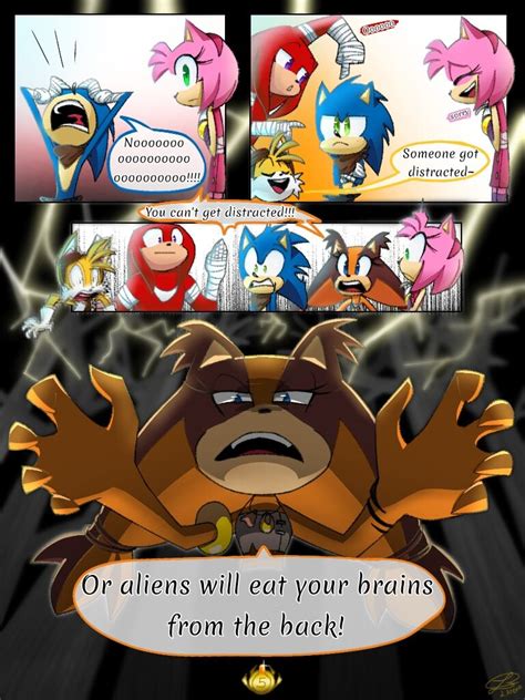 Artstation Sonic Boom Comic Amys Leaving Not Mine