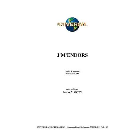 Jmendors Planète Partitions