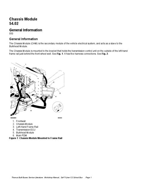 Chassis Module Download Free Pdf School Bus Electrical Connector
