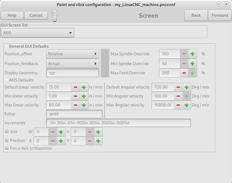 guidance needed initial linuxcnc pncconf setup linuxcnc