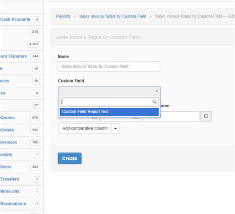 Sales Invoice Totals By Custom Field Manager Forum