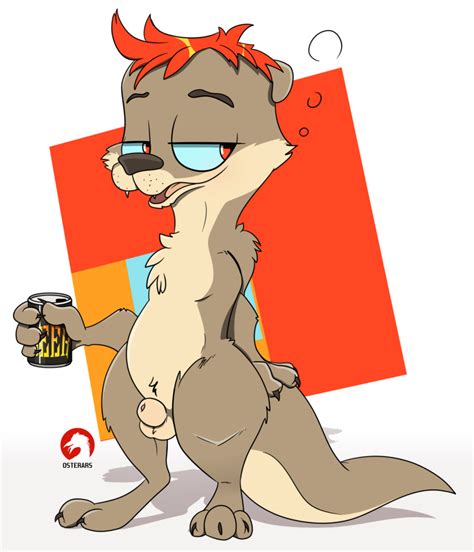 Rule 34 Alcohol Anthro Balls Beer Beverage Drunk Genitals Hair Hi Res
