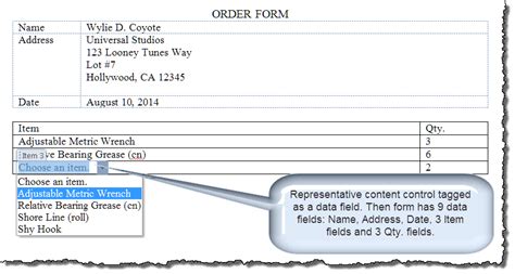 Extract Data From Content Control Or Protected Forms