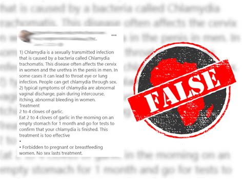 Garlic Wont Cure Chlamydia Africa Check