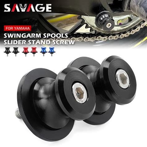 Swingarm Spools Slider For Yamaha Mt10 Mt09 Mt 09 Tracer 900 Mt01 Fj 09