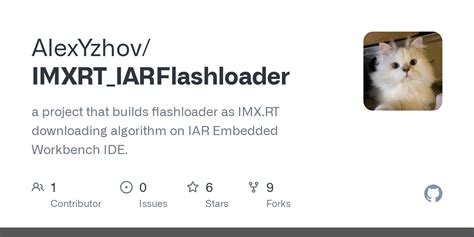 GitHub AlexYzhov IMXRT IARFlashloader A Project That Builds Flashloader As IMX RT Downloading