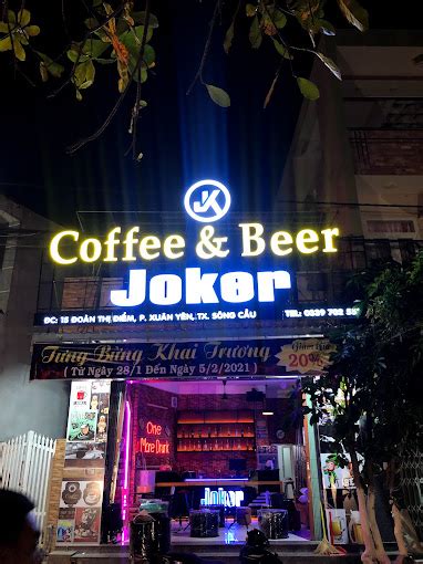 JOKER Coffee & Beer, 15 Đoàn Thị Điểm, Sông Cầu, Phú Yên