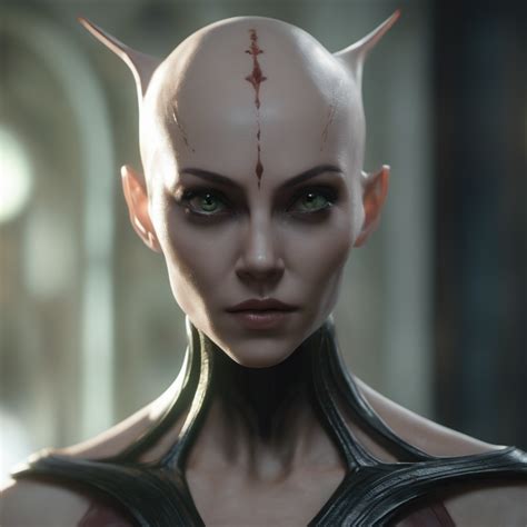 Female Alien Bald By Dralles On Deviantart