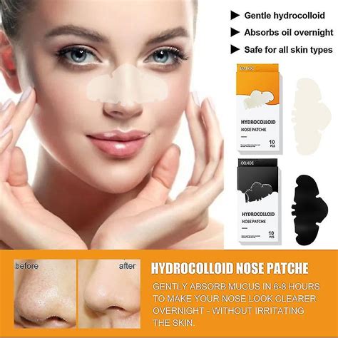3pcs Hydrocolloid Patches Removing Blackhead Deep Pores Anti Acne