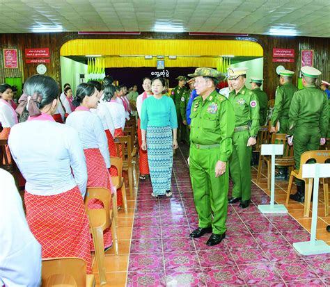 နိုင်ငံတော်စီမံအုပ်ချုပ်ရေးကောင်စီဥက္ကဋ္ဌ တပ်မတော်ကာကွယ်ရေးဦးစီးချုပ