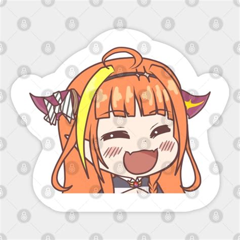 Kiryu Coco Chibi 02 Youtube Sticker Teepublic