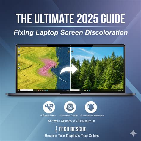 The Ultimate Guide To Fixing Laptop Screen Discoloration From Software