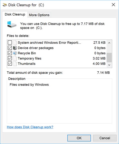 Free Up Disk Space In Windows Server With Disk Cleanup