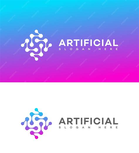 Premium Vector Artificial Intelligence Logo Icon Brand Identity Sign Symbol