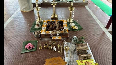 Day 17 Pooja Vrischikam Karthigai Live Streaming Video Ganapathy Homam Ganapathy Temple