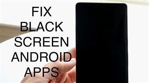 How To Fix Android App Showing Black Screen 2023 Youtube