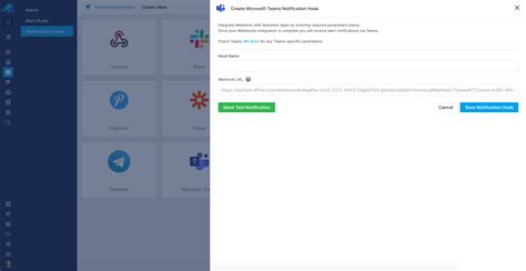 microsoft teams alerts integration sematext documentation