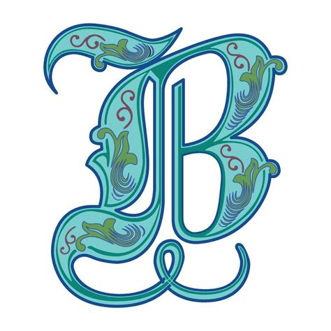 Cool Letter B Font
