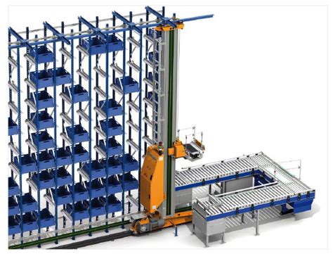 Multi Level Shuttles Miniload Stacker Crane Asrs Automatic Box Picking And Retrieval System