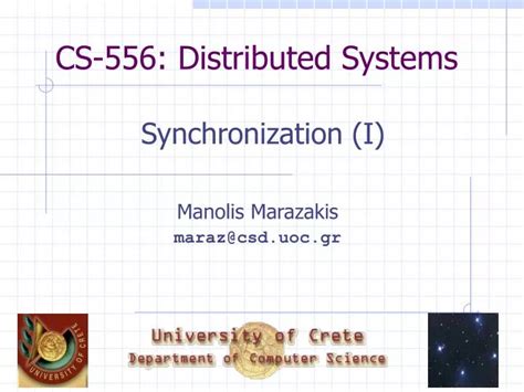 Ppt Cs 556 Distributed Systems Powerpoint Presentation Free Download Id 5722919