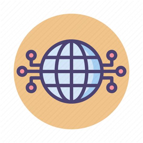 Connection Global Internet Network Icon Download On Iconfinder