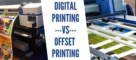 Digital Printing Vs Offset Printing Which One Is Better