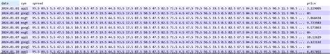 kdb how to efficiently exclude not null values of list of floats and