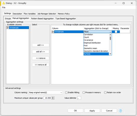 multi row formula in knime knime analytics platform knime