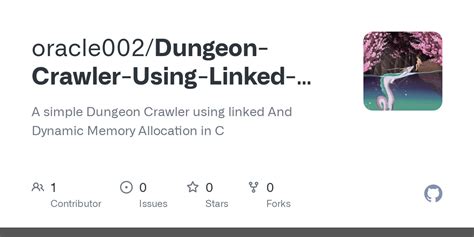 Github Oracle002dungeon Crawler Using Linked List A Simple Dungeon Crawler Using Linked And
