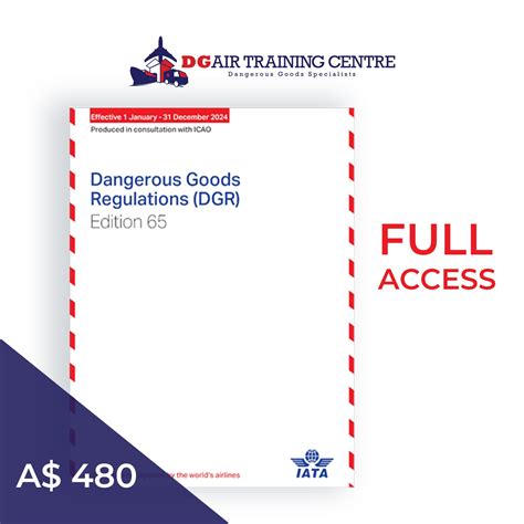 Iata Dgr Publication Full Access Dg Air Freight